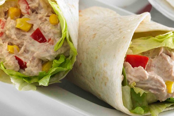 Tuna Mayo Wrap Recipe Lunch Recipes Mission Wraps Uk
